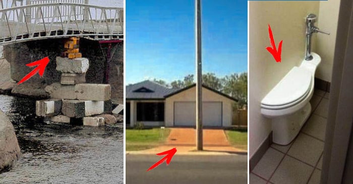 25 construcciones que son ridículas y un completo error