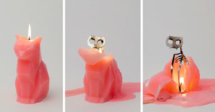 Diferentes diseños de velas muy creativos y originales