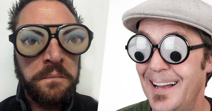 25 imágenes de cosas que le pasan a las personas con lentes