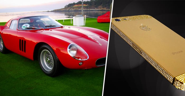 Ésta es una lista con las 10 cosas más caras del mundo