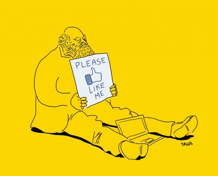 25 de las ilustraciones satíricas del artista más cínico