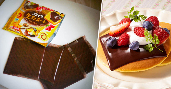 ¡Por fin! Ya existen las rebanadas de chocolate Gracias Japón