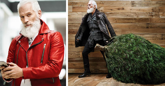Este hombre es el santa más sexy y moderno del mundo