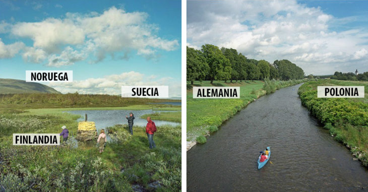 20 fronteras entre paises que son muy extrañas