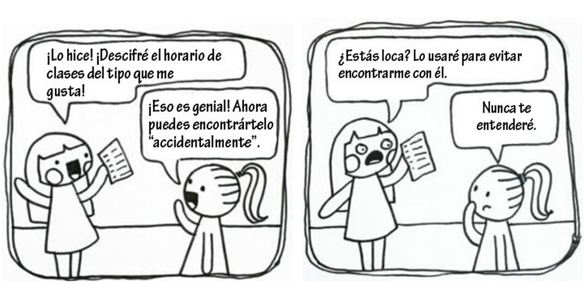 Estos dibujos harán que cualquier introvertido sonría