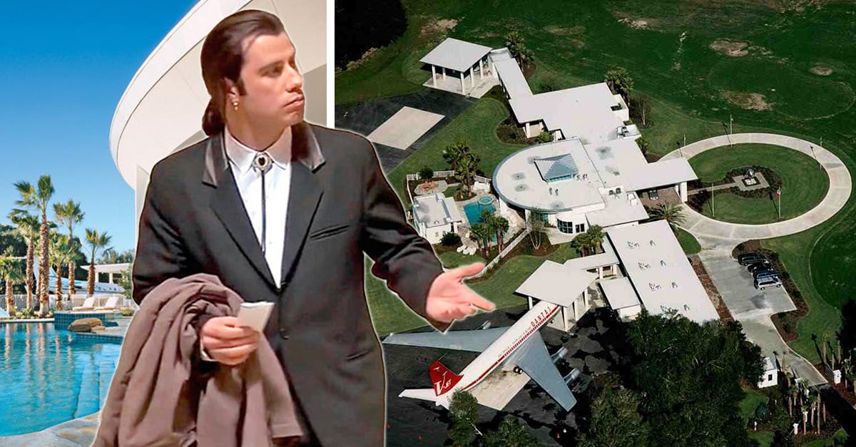 Conoce la lujosa y espectacular casa de John Travolta Conoce la lujosa y espectacular casa de John Travolta