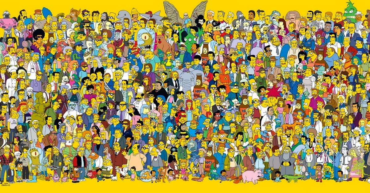 Test: Puedes nombrar los estos 66 personajes de Los Simpsons