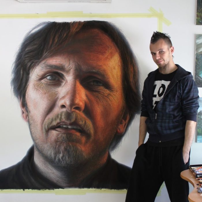 Dino Tomic realiza cuadros espectaculares solo con sal