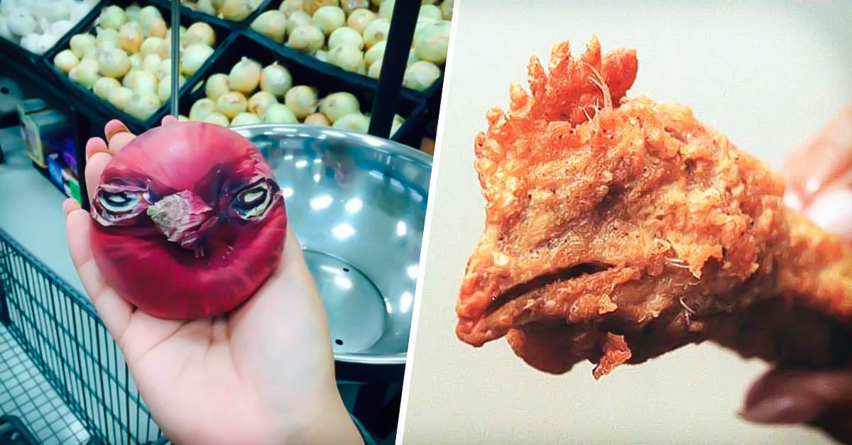 Fotografías de comidas bizarras que harán gritar ¡Asombroso!
