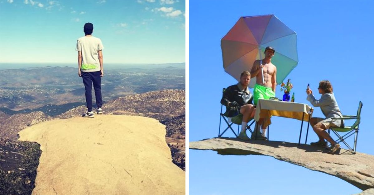 Potato Chip Rock es el lugar más terrorífico del planeta