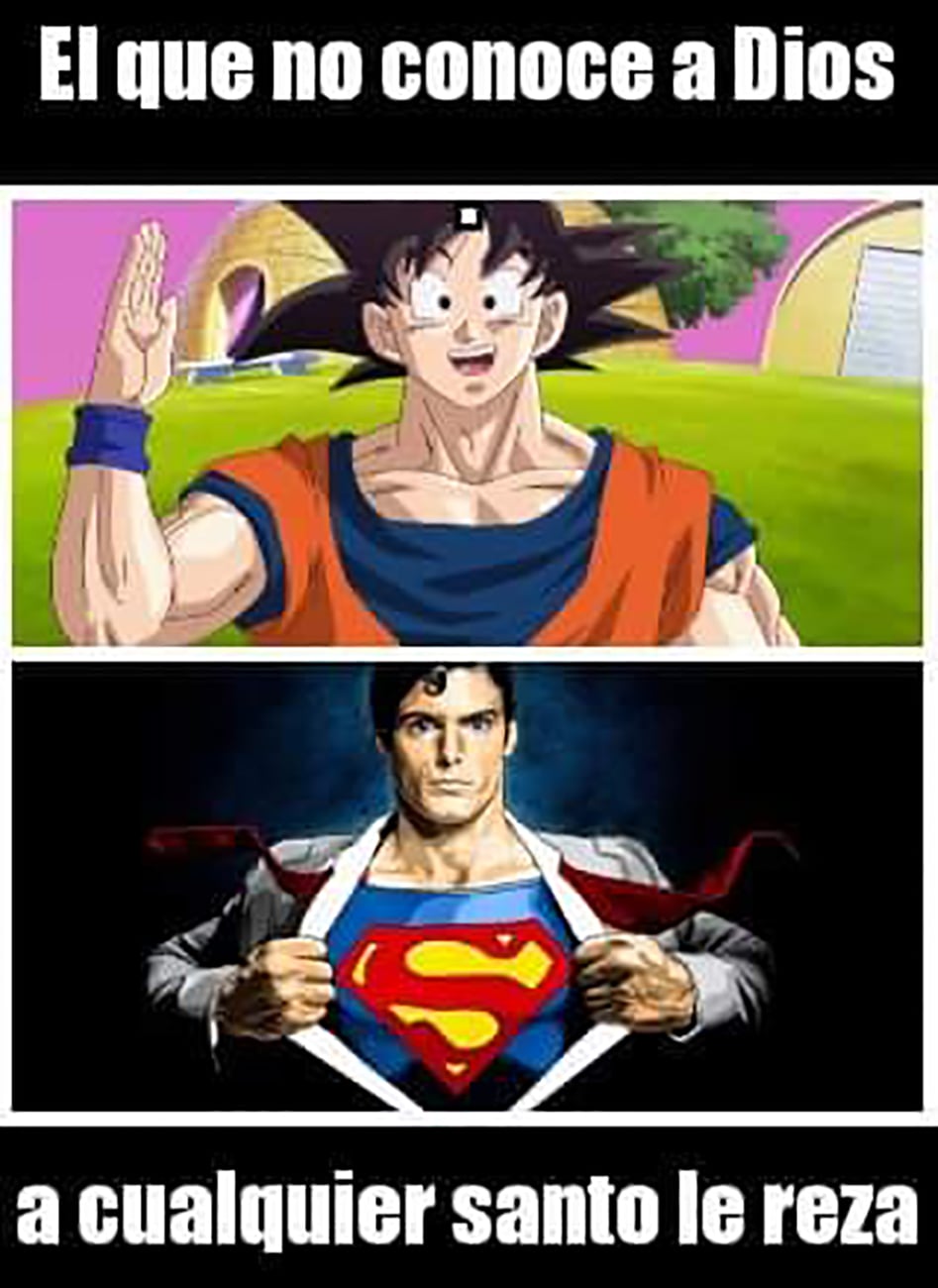 Memes de “El que no conoce a Dios a cualquier santo le reza”
