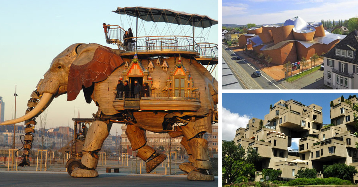 15 De los edificios más extraños y fascinantes del mundo