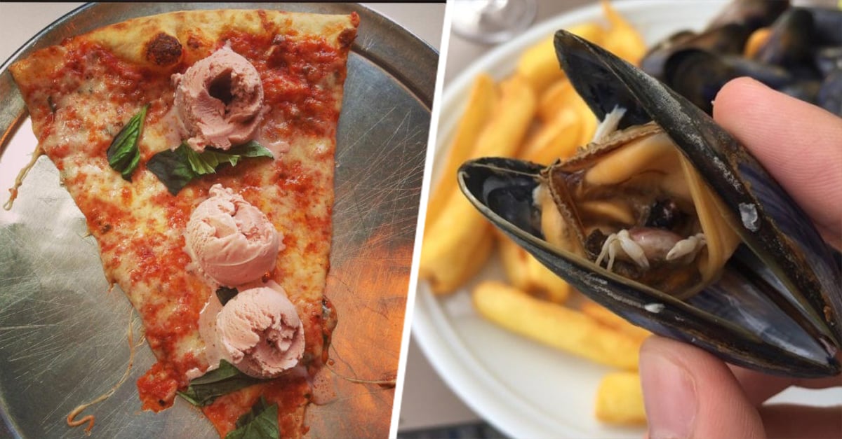 Fotografías de comida tan extraña que te harán gritar ¡WTF!