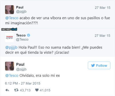 Veces en las que los clientes se quejaron de la mejor manera