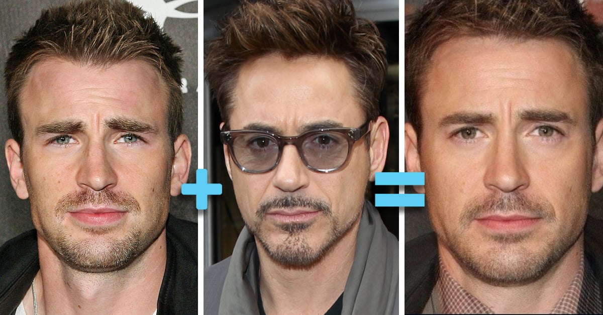 Combinó caras de celebridades y creó las personas perfectas