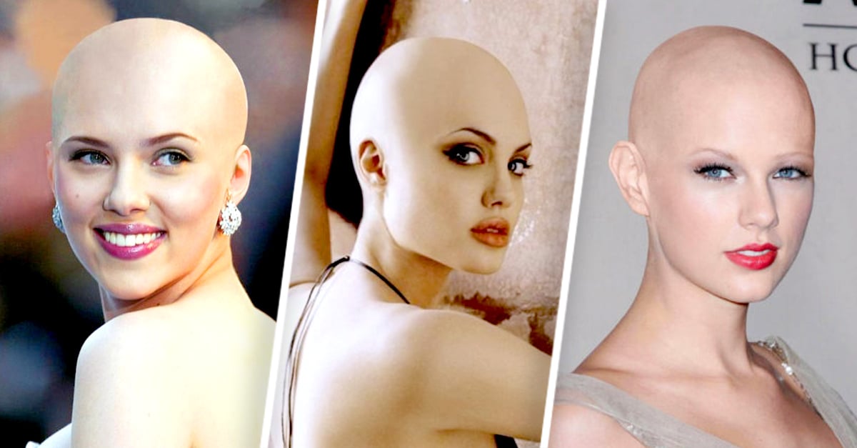 17 Fotos de como se verían las famosas si fueran calvas