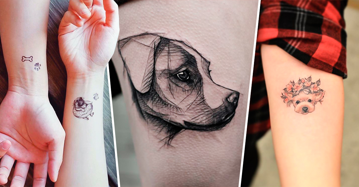 Las 15 mejores ideas para hacerte un tatuaje de tu perro