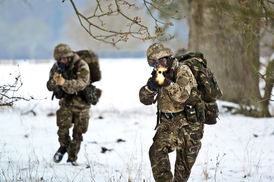 20 Fotografías de militares tomadas en el momento exacto