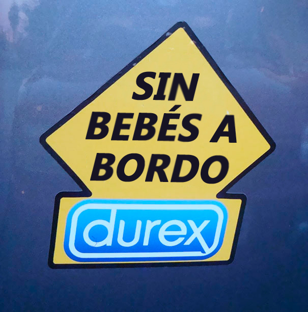 13 Divertidas calcomanías para tu coche que te harán frenar