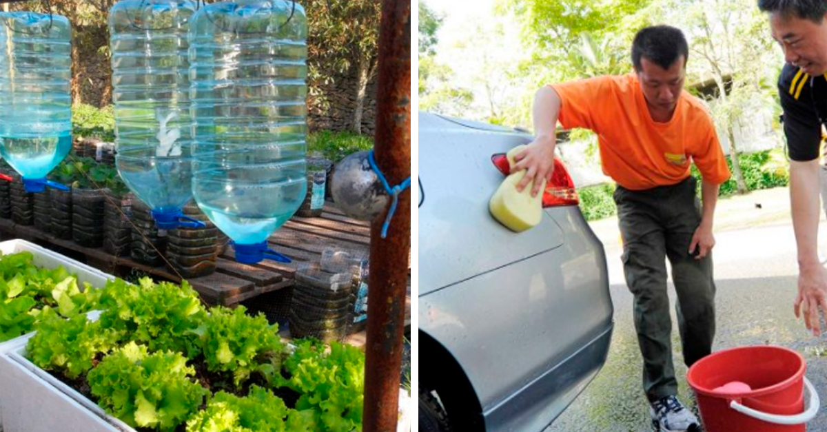 13 Ideas para cuidar agua y ahorrarla de una manera creativa