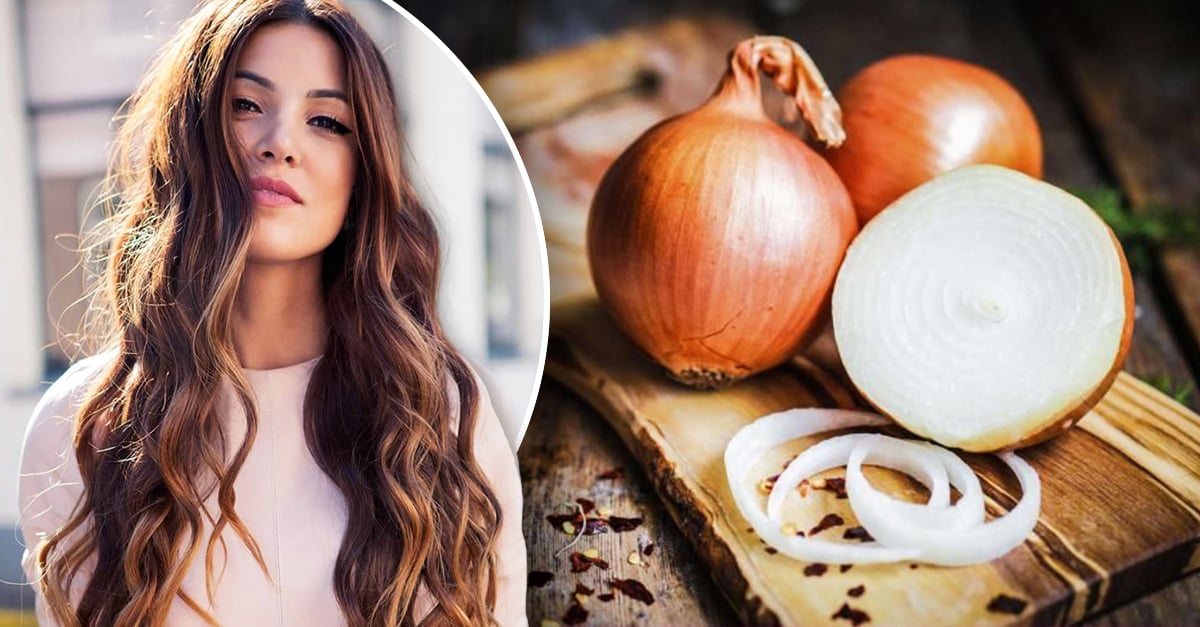 La cebolla puedo ayudarte e tener un cabello increíble