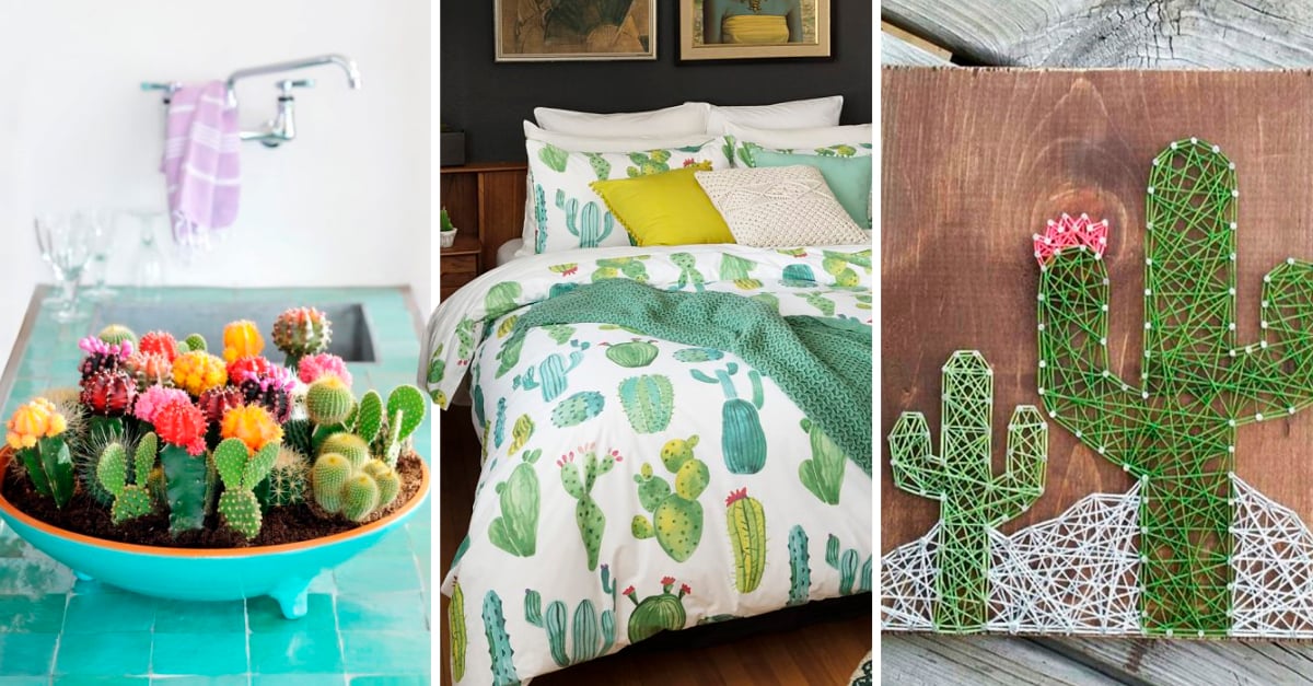 15 Objetos tiernos que los amantes de los cactus amarán