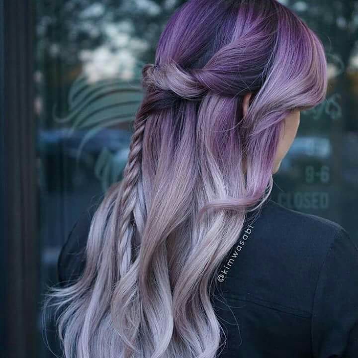 20 Ideas increíbles para teñirte el cabello de color Lila