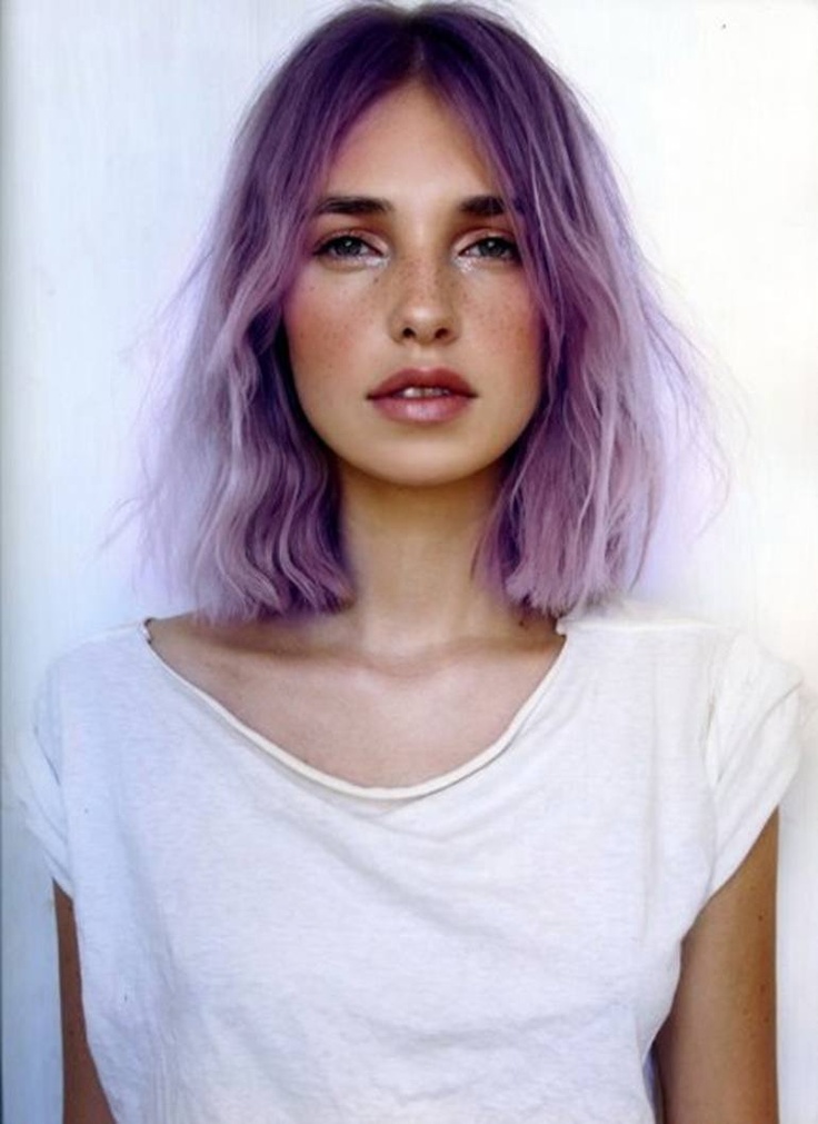20 Ideas increíbles para teñirte el cabello de color Lila