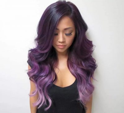 20 Ideas increíbles para teñirte el cabello de color Lila