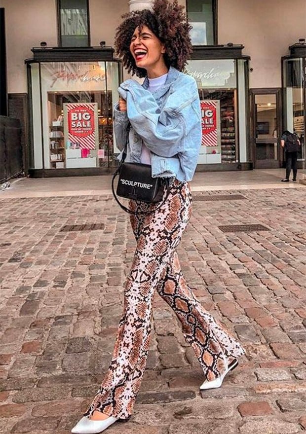 20 Prendas en animal print de víbora que vas a querer usar