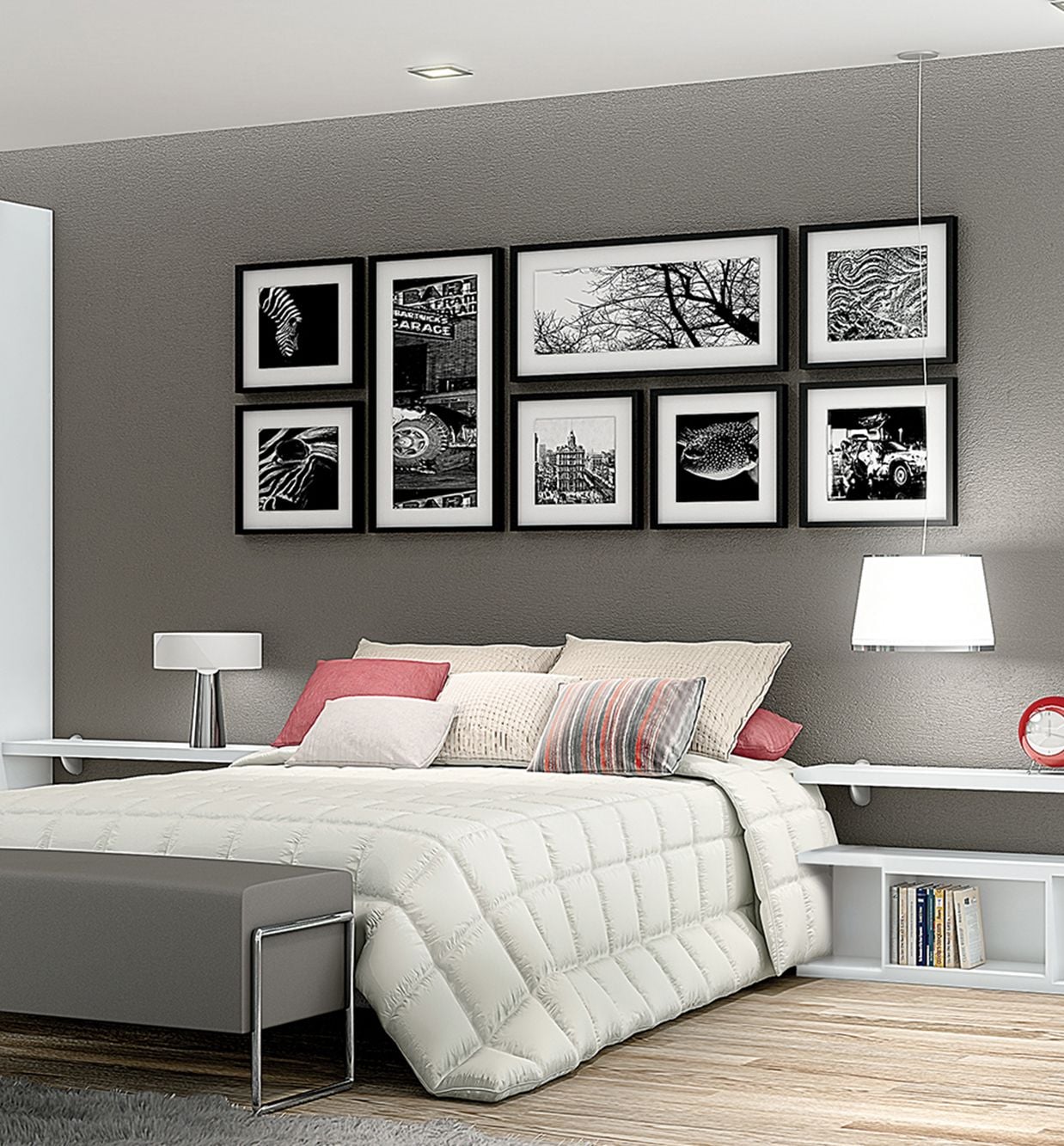 21 Ideas para decorar las paredes de tu casa con fotografías